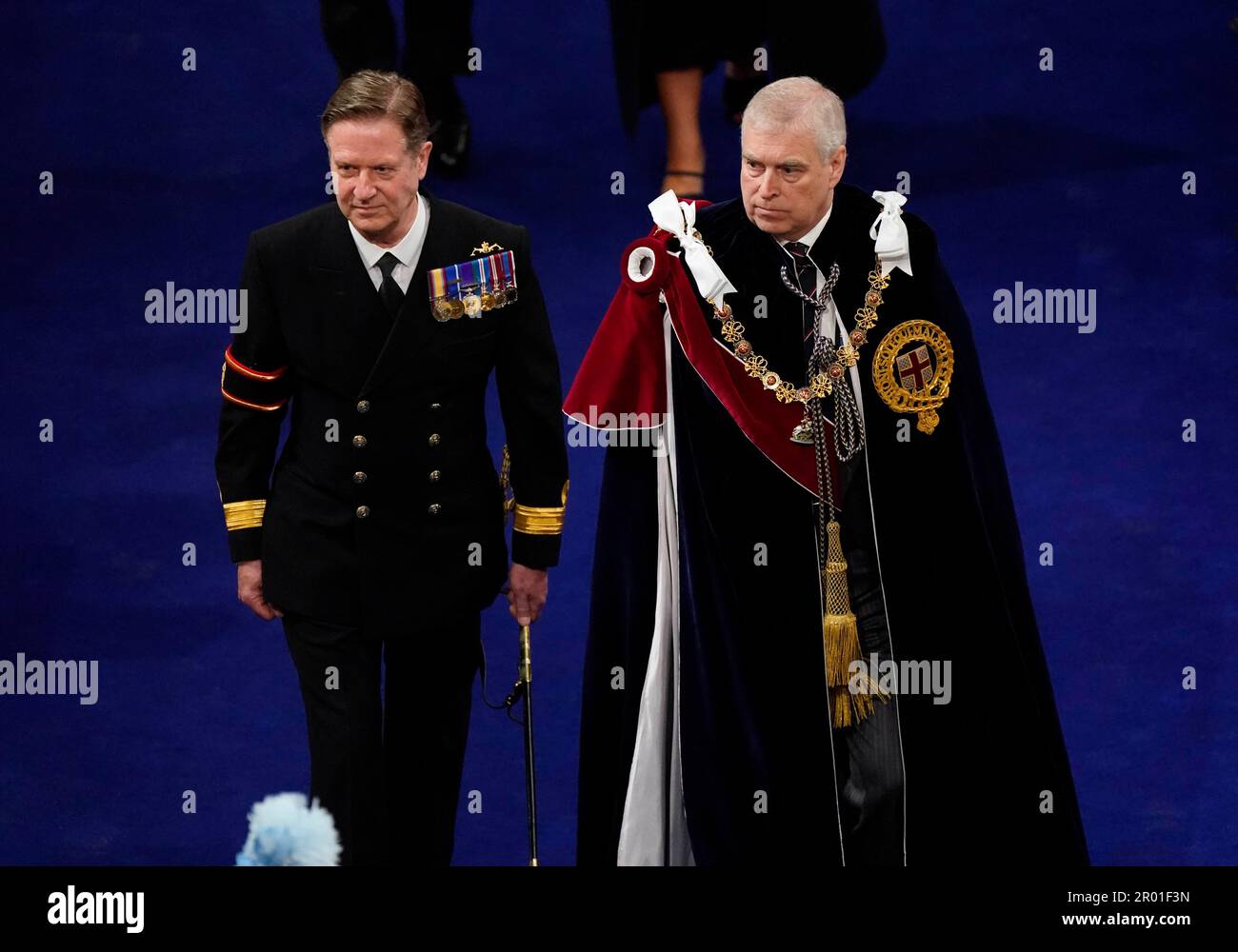 The Duke of Yorkat the coronation of King Charles III and Queen Camilla ...