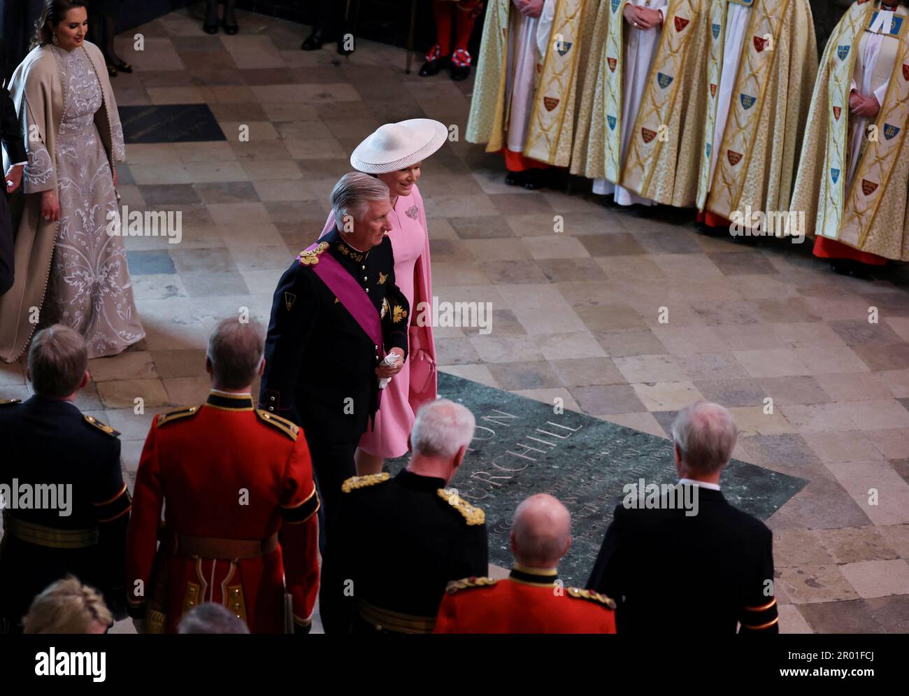 King Philippe of Belgium and Queen Mathilde of Belgium arriving ahead ...