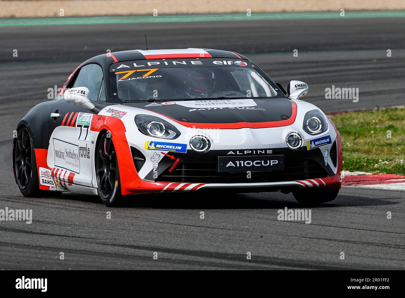 77 JACONO Alain, Chazel Technologies Junior, Alpine A110 Cup, Gentlemen, action during the 2nd ...