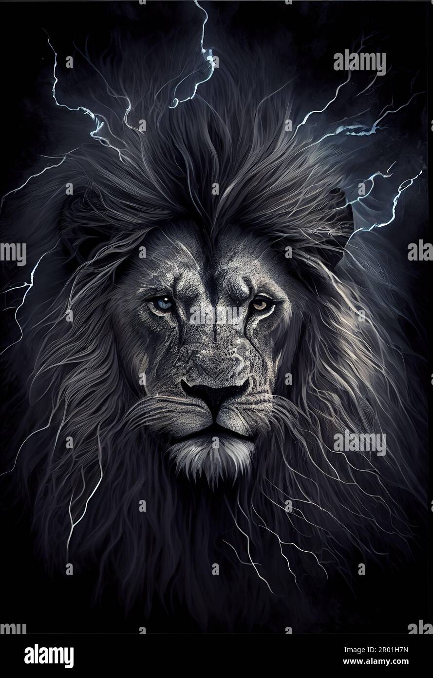 Electric lion hi-res stock photography and images - Alamy