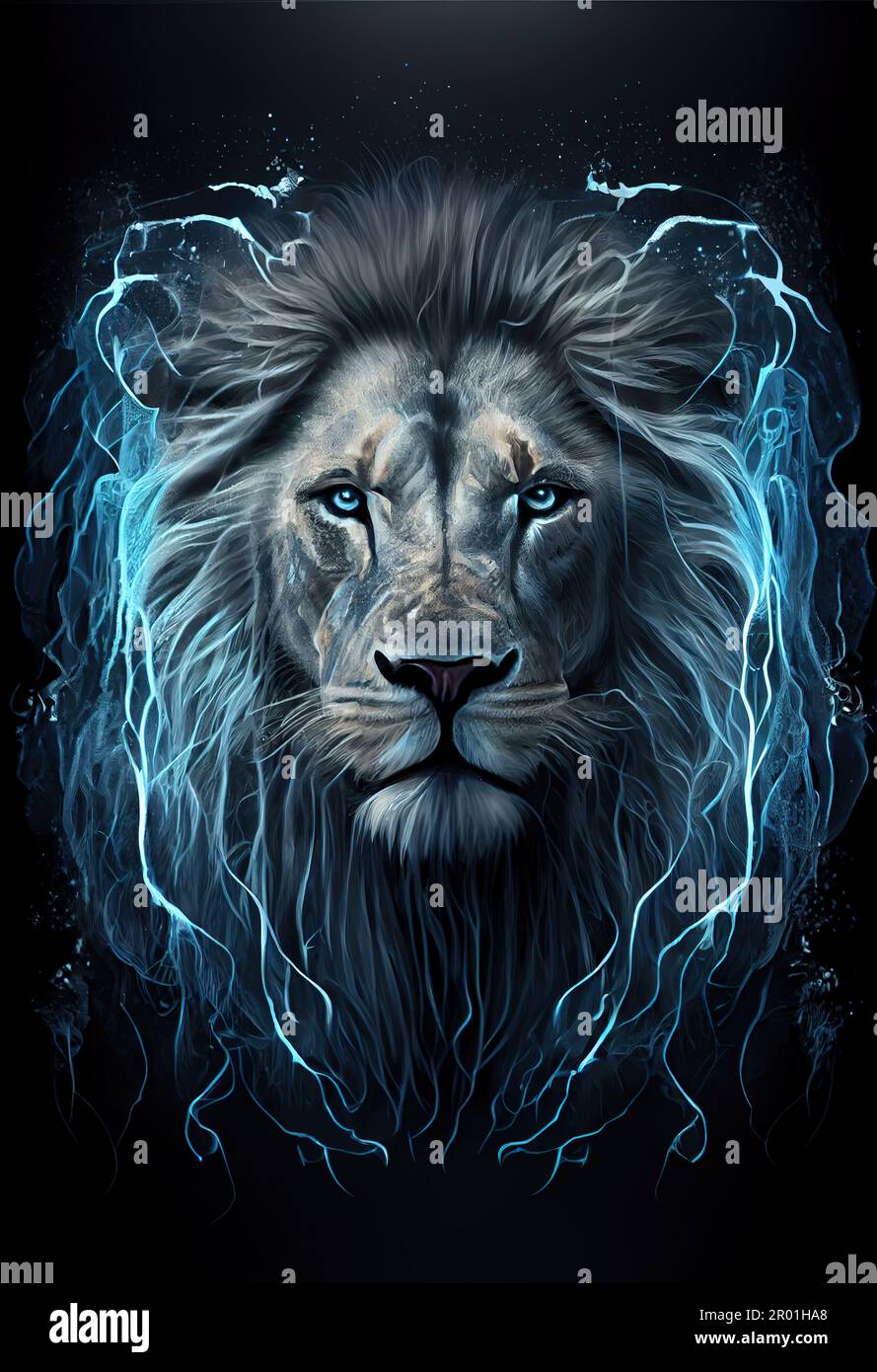 Electric lion hi-res stock photography and images - Alamy
