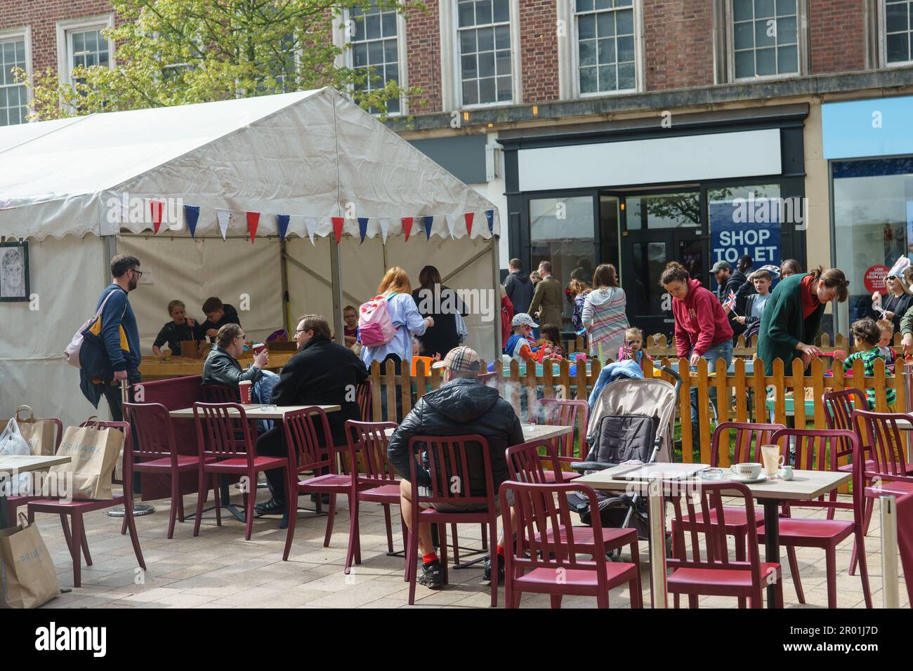 Hull, East Riding of Yorkshire. May 6th 2023. Hull City Centre ...