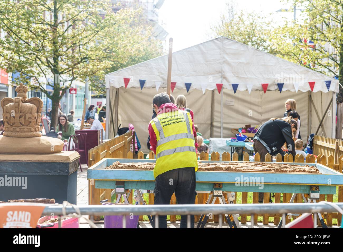 Hull, East Riding of Yorkshire. May 6th 2023. Hull City Centre ...