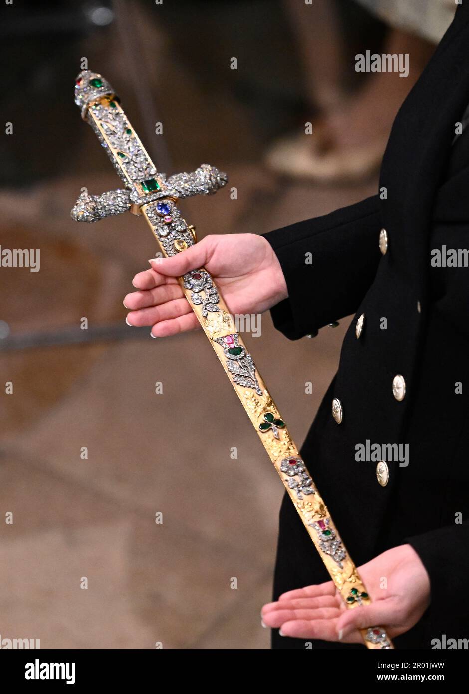Coronation sword of offering hi-res stock photography and images - Alamy