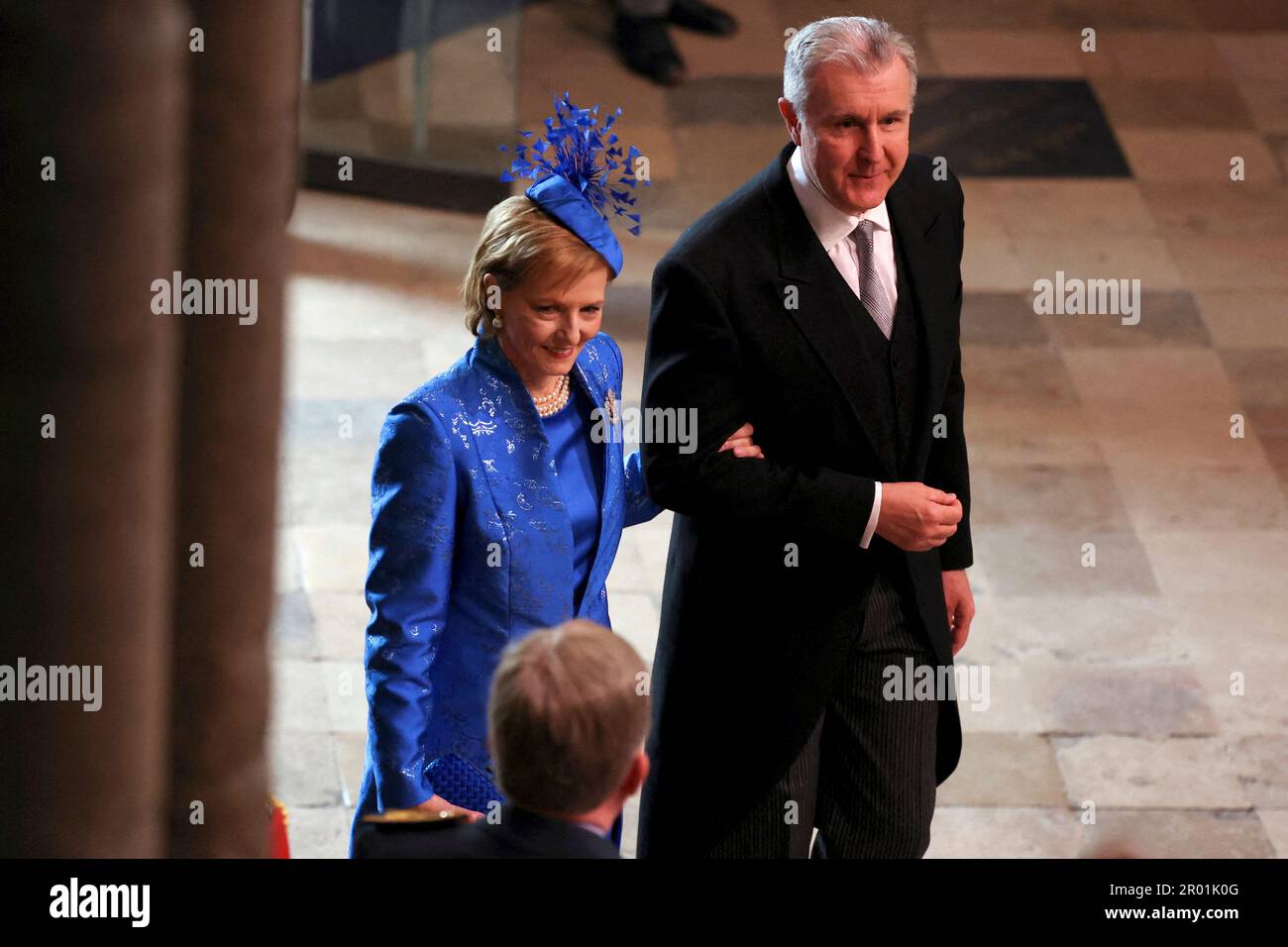 Prince Radu of Romania and Margareta arrive to attend Britain's King ...