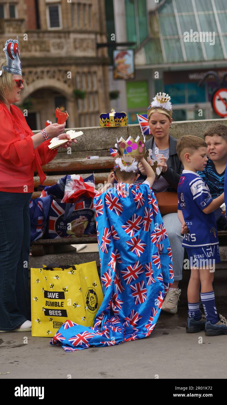 Hull, East Riding of Yorkshire. May 6th 2023. Hull City Centre ...