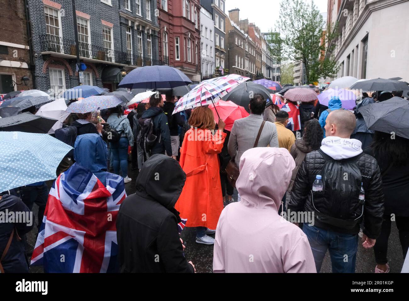 Mayfair, London, UK. 6th May 2023. Coronation of King Charles III ...