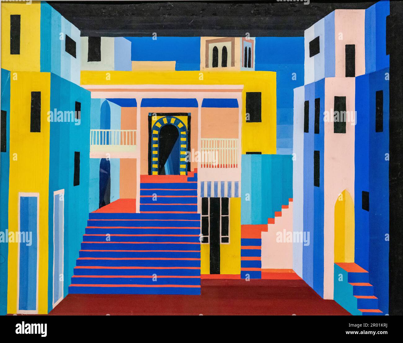 stage scenery design, Sascha Wiederhold, New National Gallery, Berlin ...