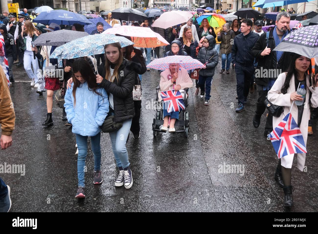 Mayfair, London, UK. 6th May 2023. Coronation of King Charles III ...
