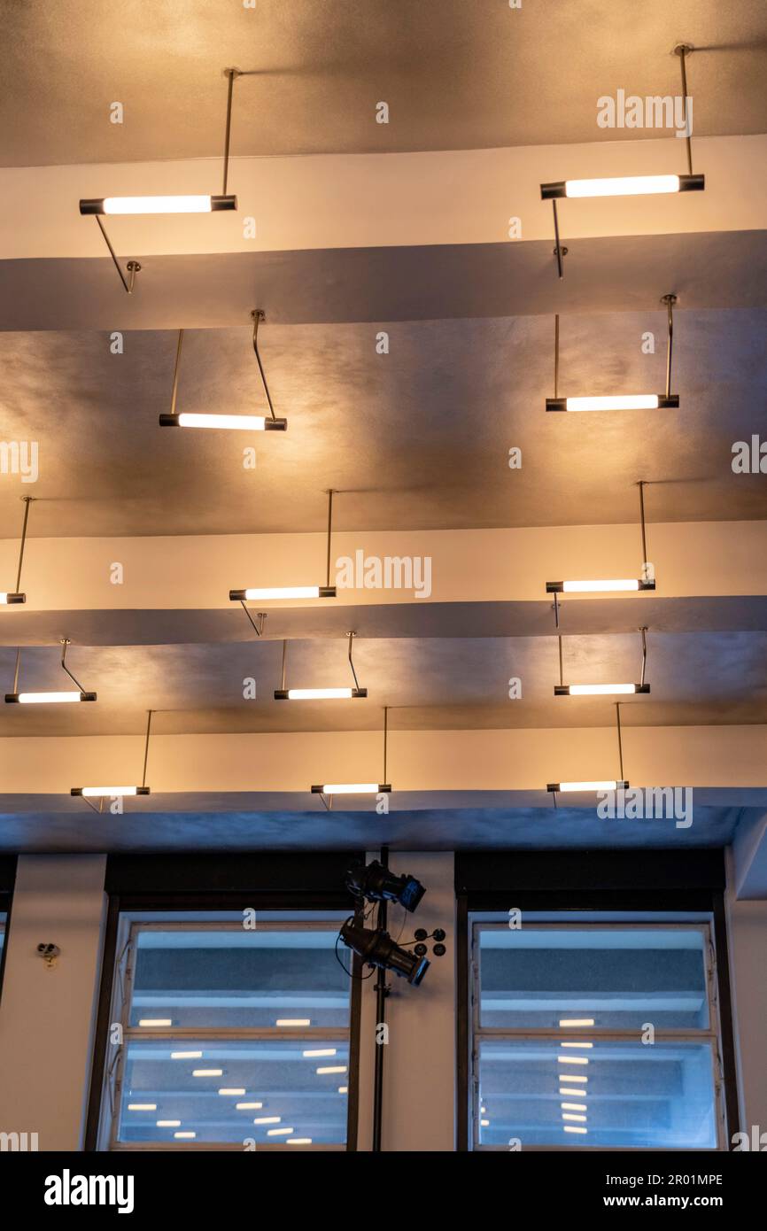 theater-assembly hall, bauhaus school, Main building, Dessau, Federal ...