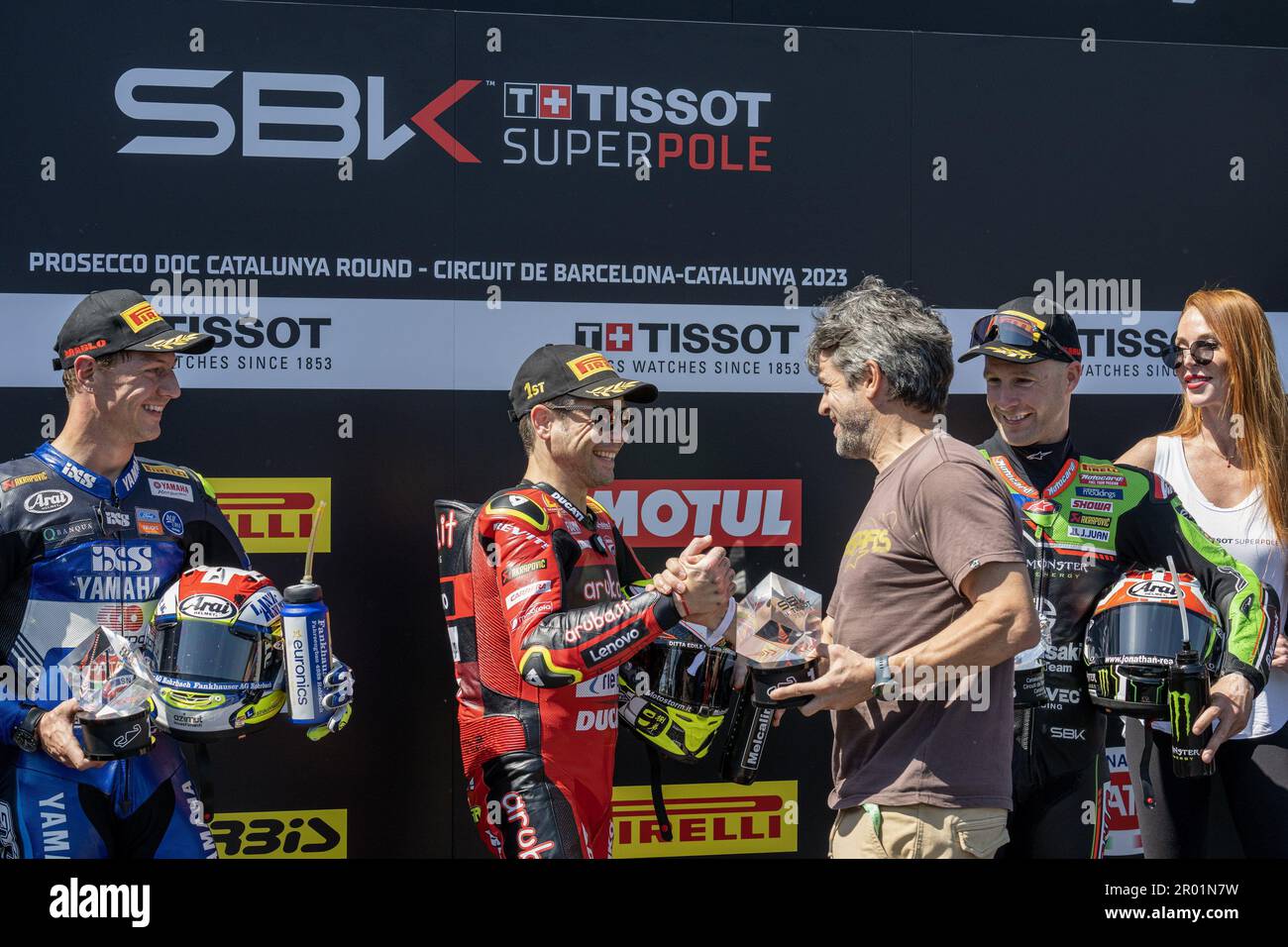 N°1 Alvaro Bautista ESP Ducati Panigale V4R ARUBA.IT Racing -Ducati during the World SuperBike ...