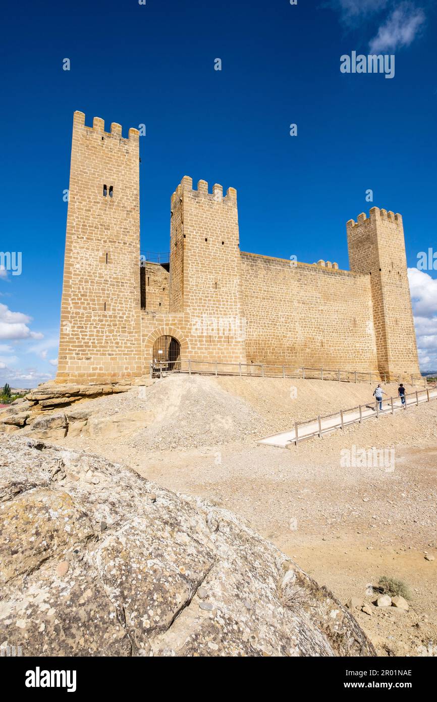 Sadaba castle hi-res stock photography and images - Alamy