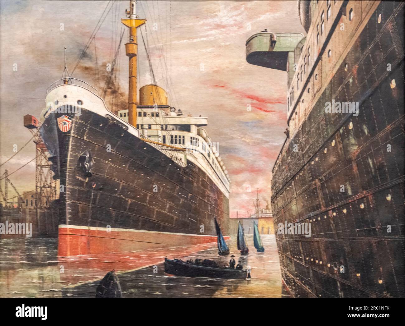 The Harbour II, Franz Radziwill, 1930, New National Gallery, Berlin ...