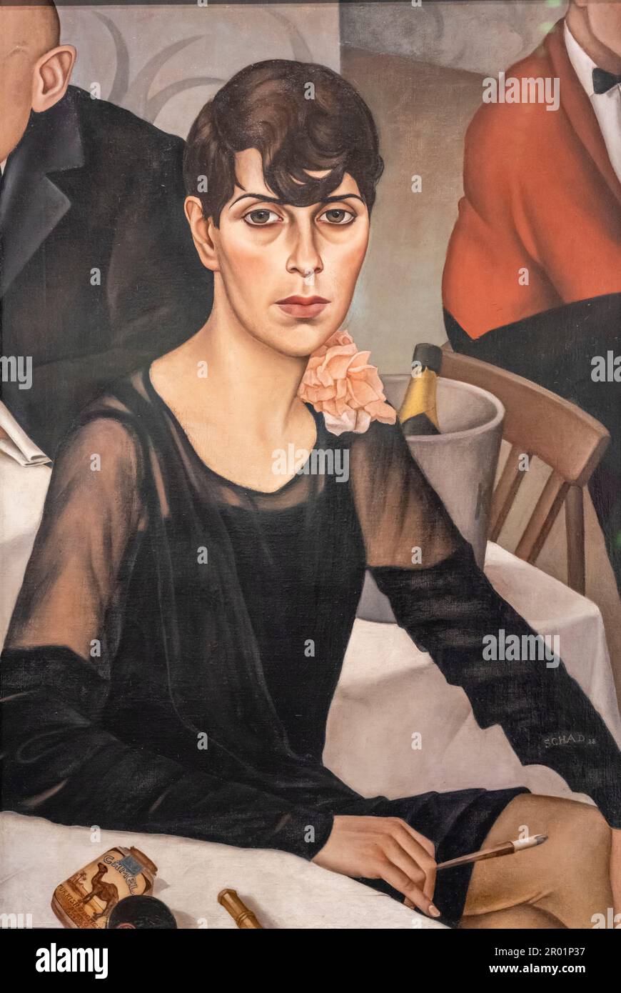 Sonja, Christian Schad, 1928, New National Gallery, Berlin, Federal ...