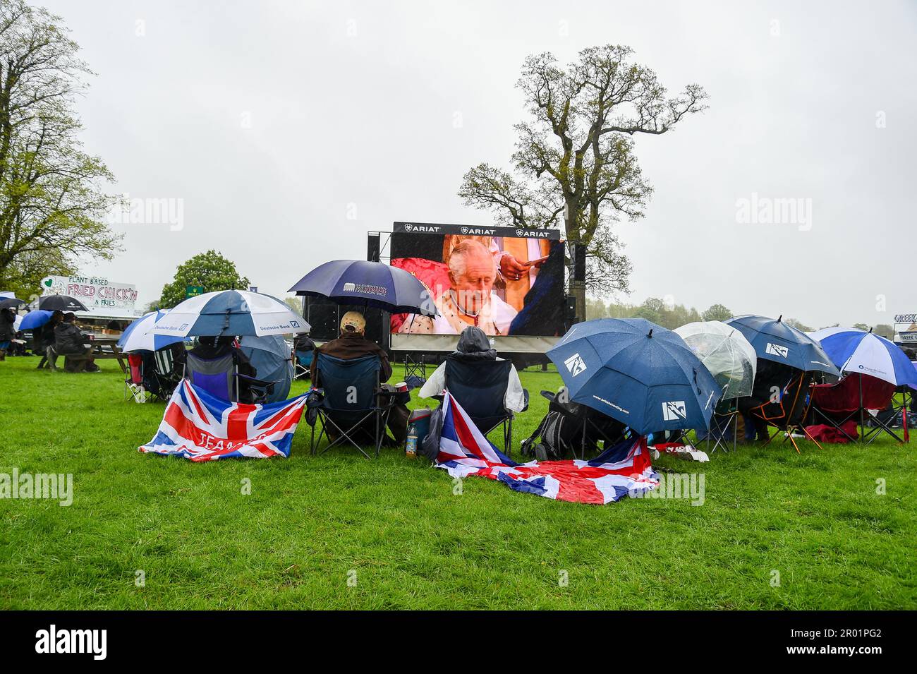 Badminton, UK. 6th May, 2023. The spectators at the Badminton Horse ...