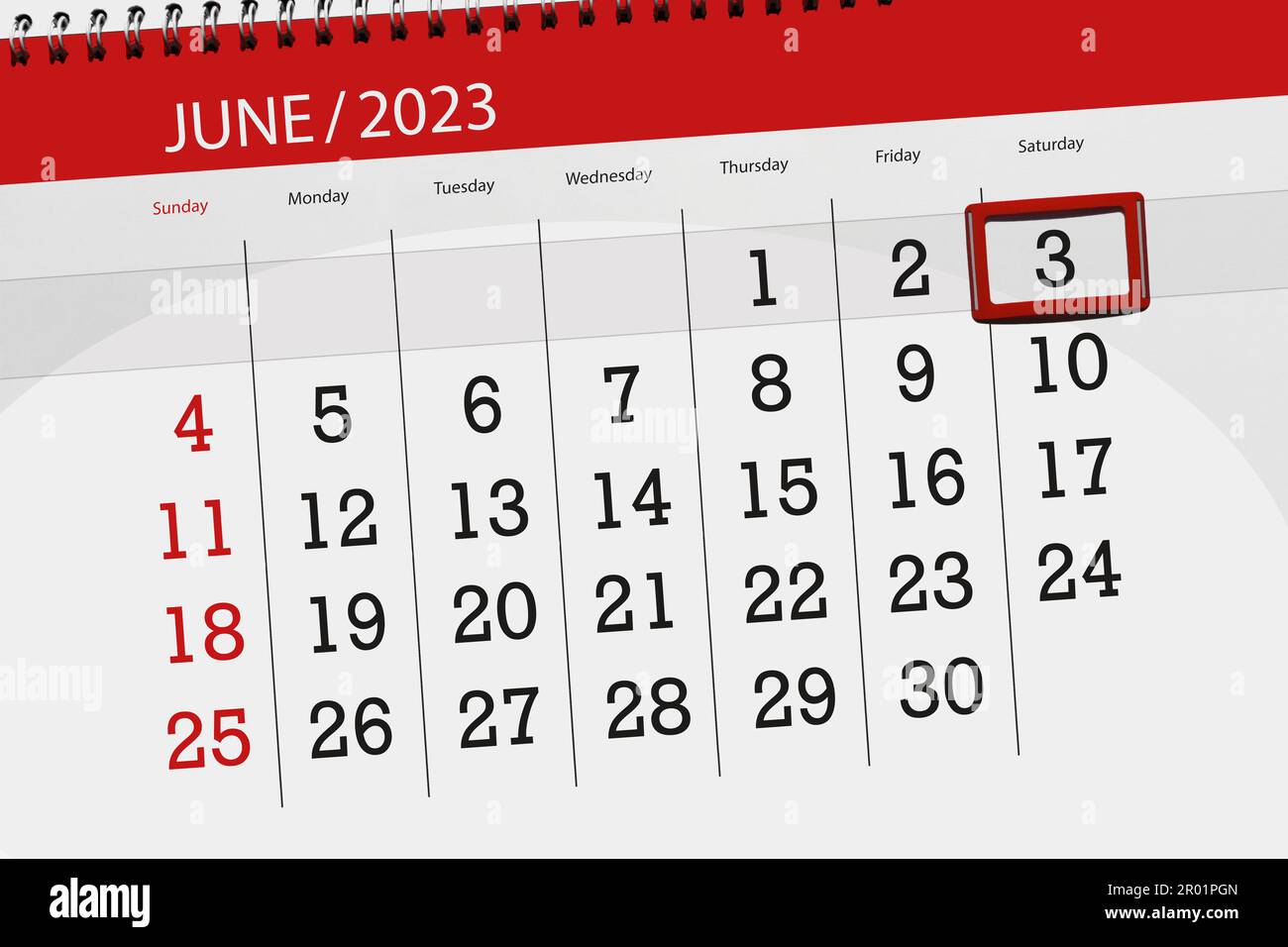Calendar 2023, deadline, day, month, page, organizer, date, June ...