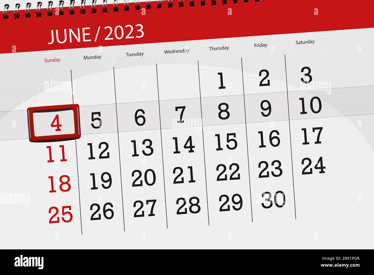 Calendar 2023, deadline, day, month, page, organizer, date, June ...