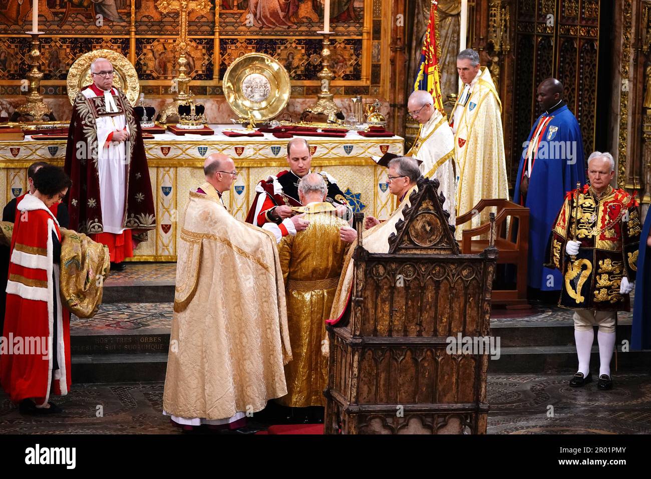 6 may 2023 coronation abbey robe hi-res stock photography and images ...