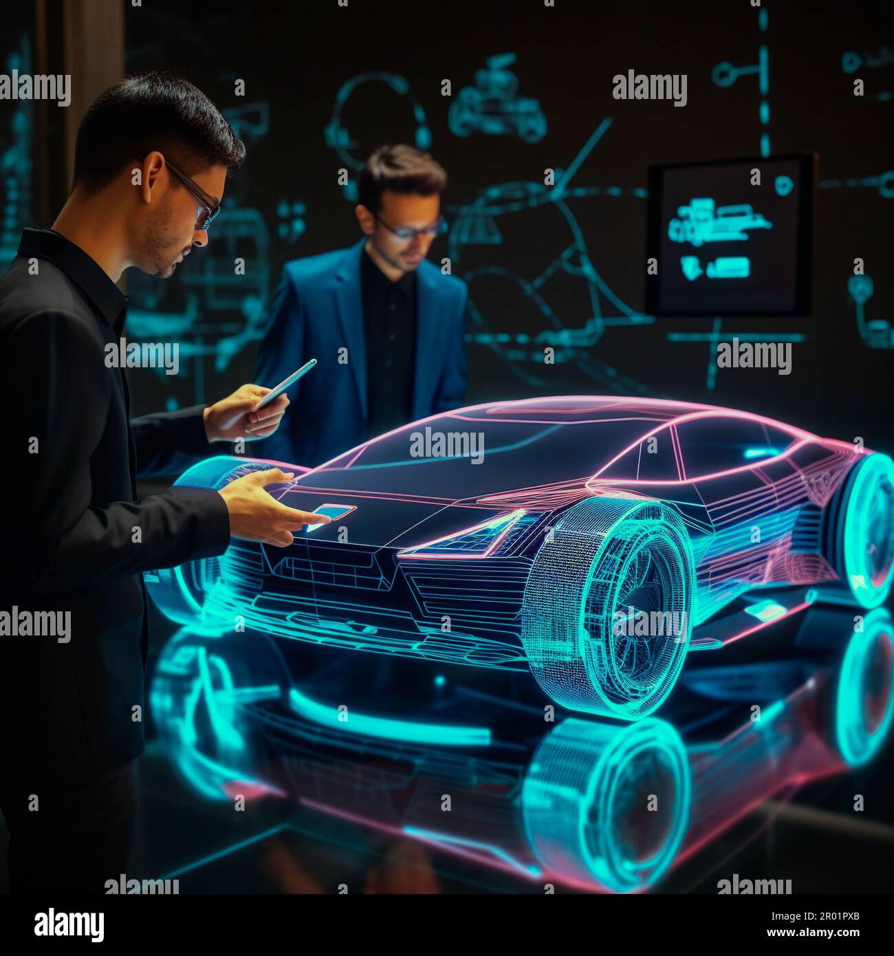 Virtual automobile hi-res stock photography and images - Alamy