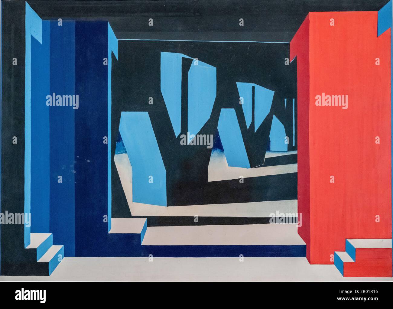 stage scenery design, Sascha Wiederhold, New National Gallery, Berlin ...