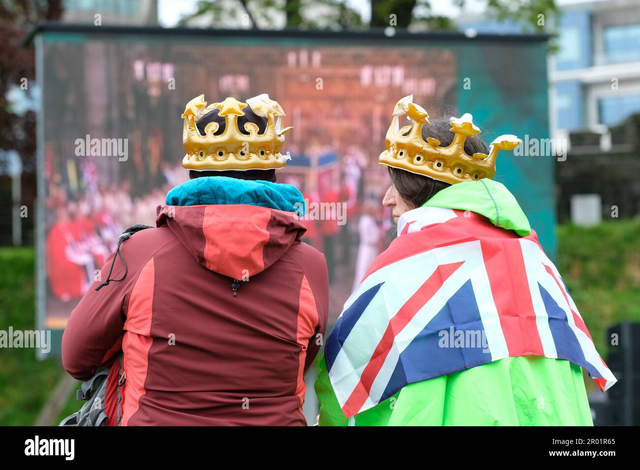 Charles coronation cardiff hi-res stock photography and images - Alamy