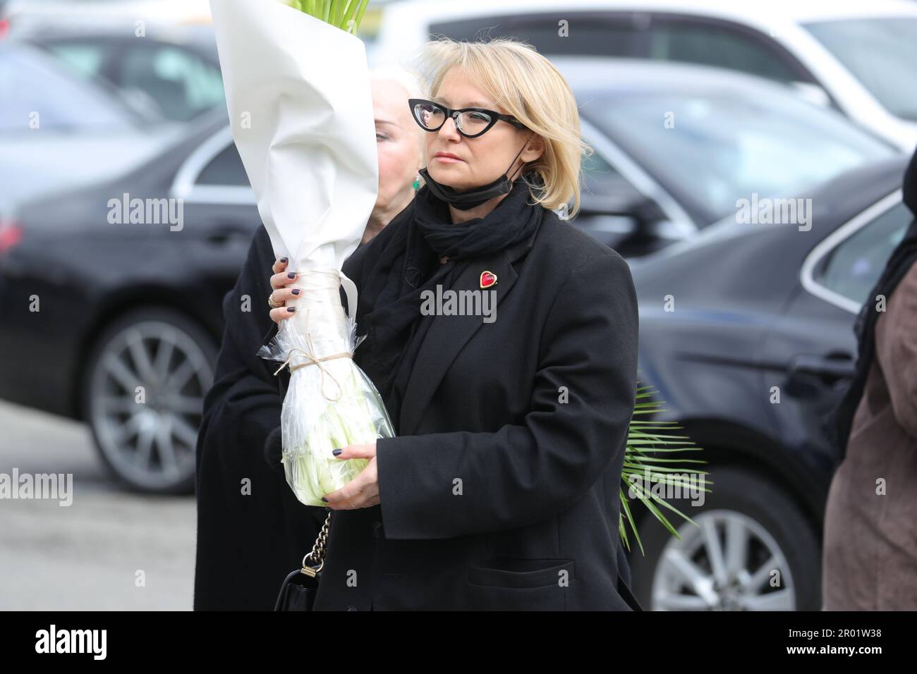 May 06.2023 Russia. Moscow. Journalist and TV presenter Evelina ...