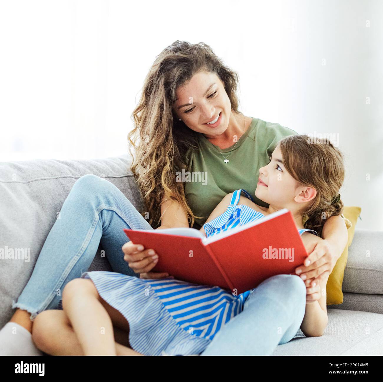 book reading read education mother children girl daughter familiy ...