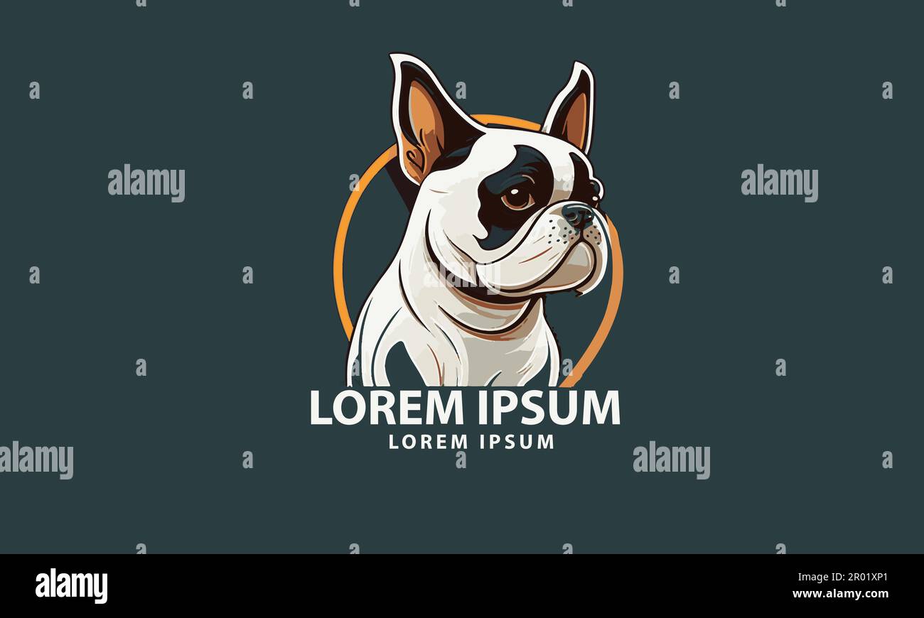Dog logo vector Stock Vector Images - Alamy