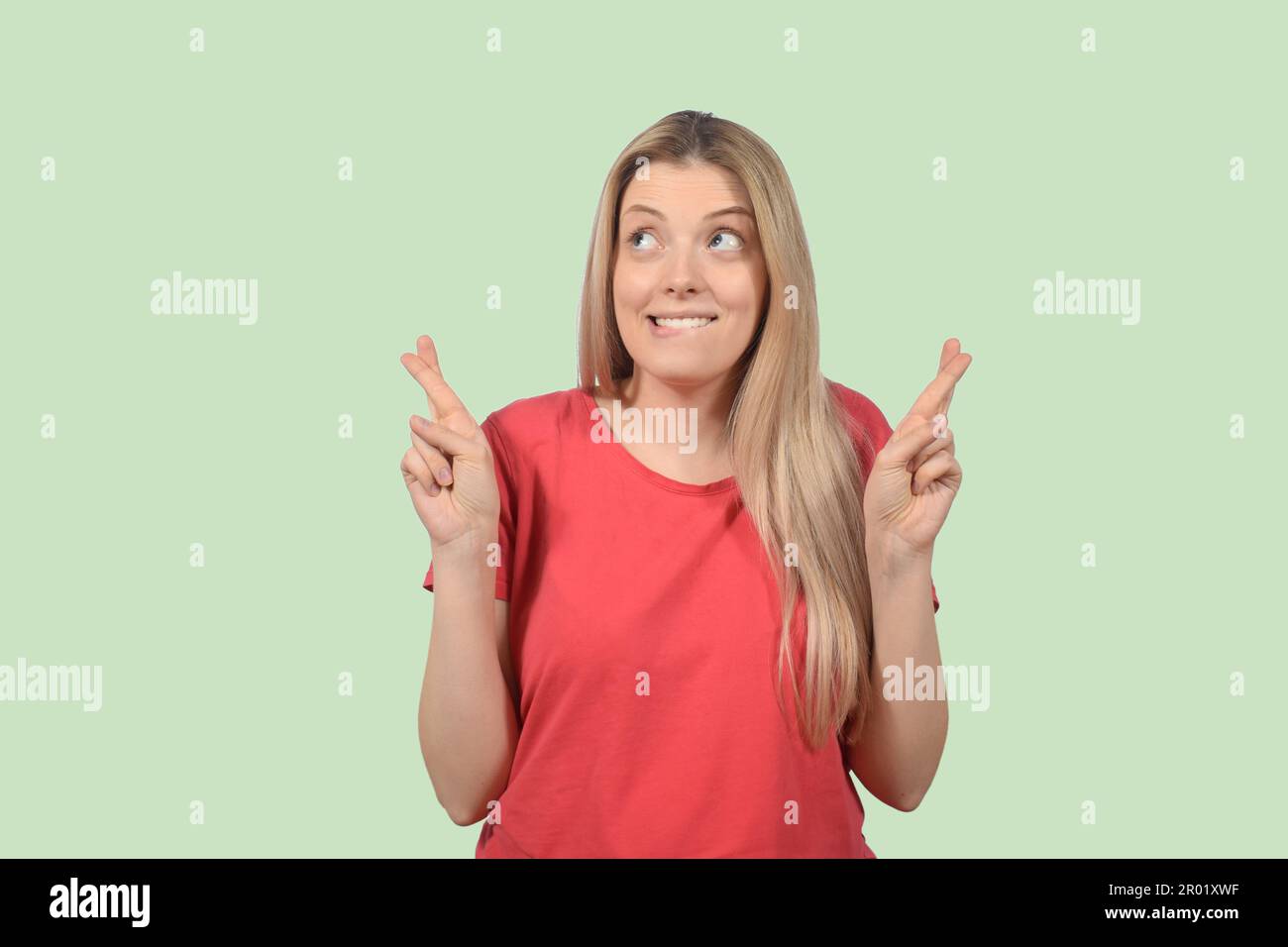 Luck finger crossed hi-res stock photography and images - Alamy