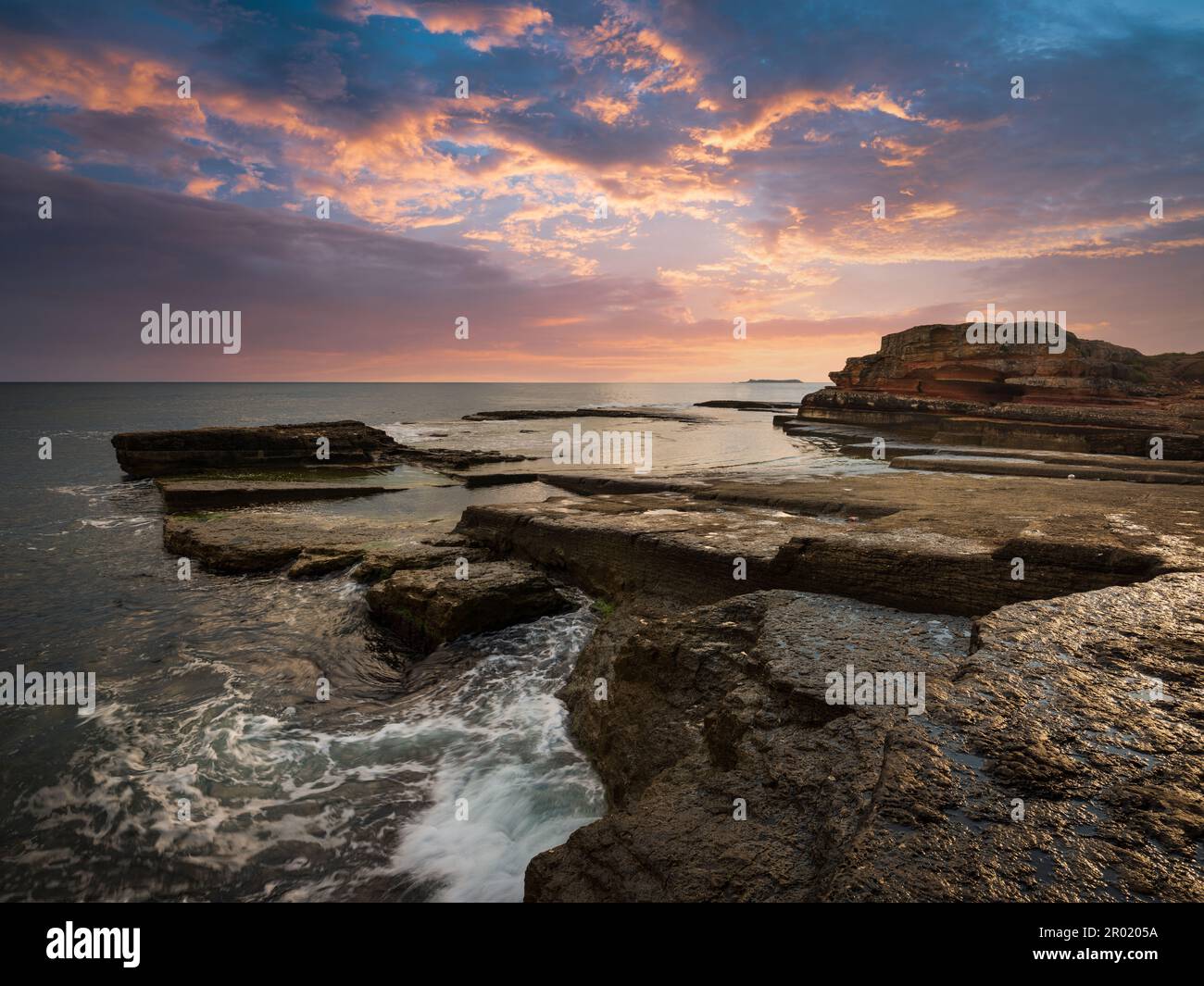 Famous touristic areas of Kocaeli. Sunrise on the Pink Rocks ( Turkish ...