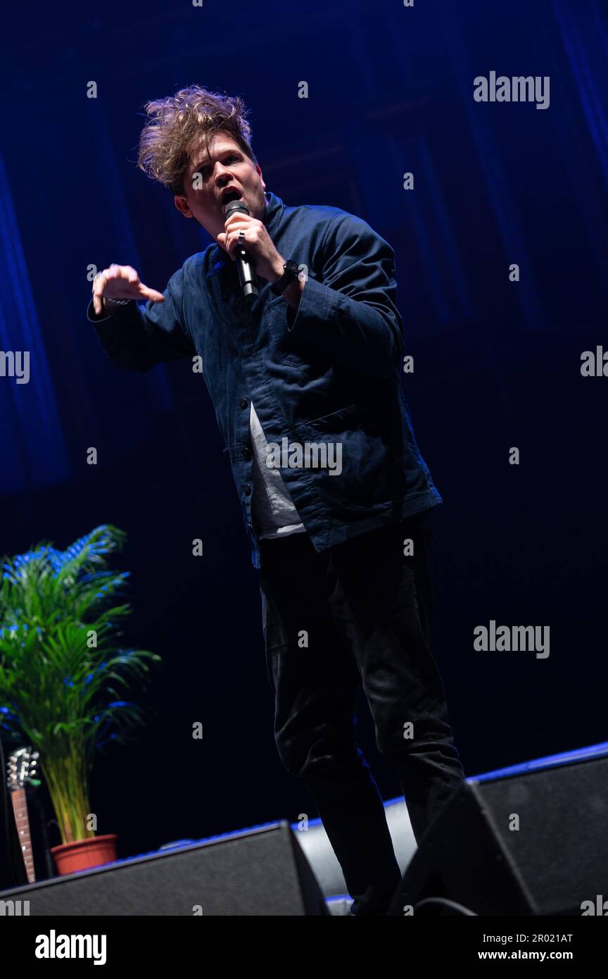 London, Uk, 05th May 2023. Poet Luke Wright opens for Peter Doherty at ...