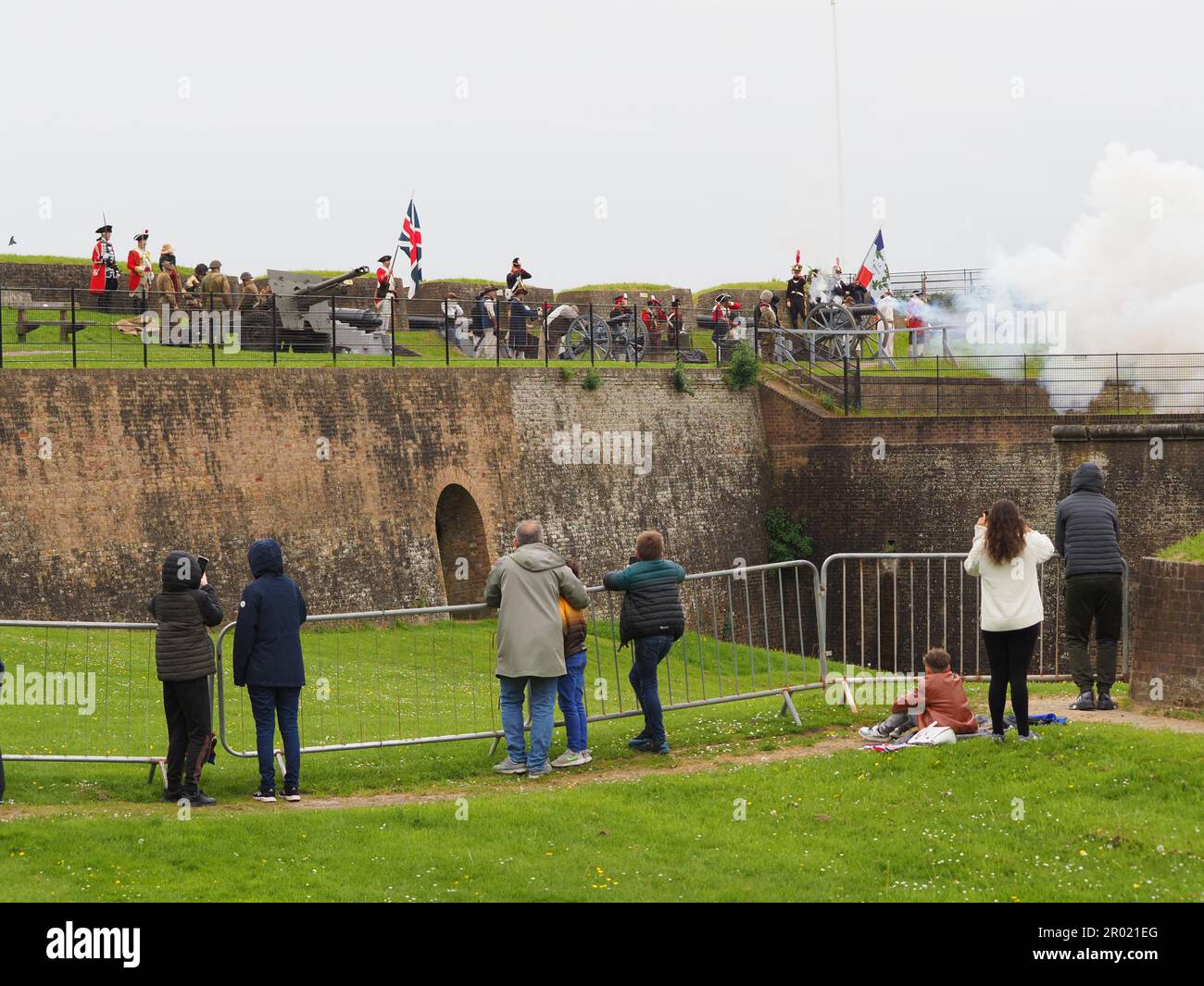 Chatham, Kent, UK. 6th May, 2023. Kings Coronation: Fort Amherst in ...