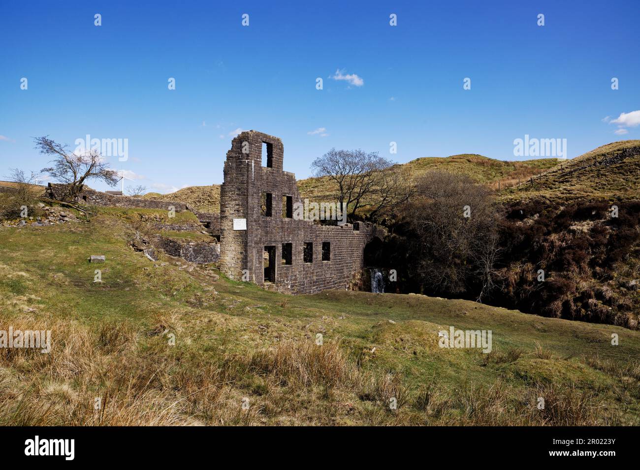 Lower Lumb Mill, Cheeseden Valley, Lancashire Stock Photo - Alamy