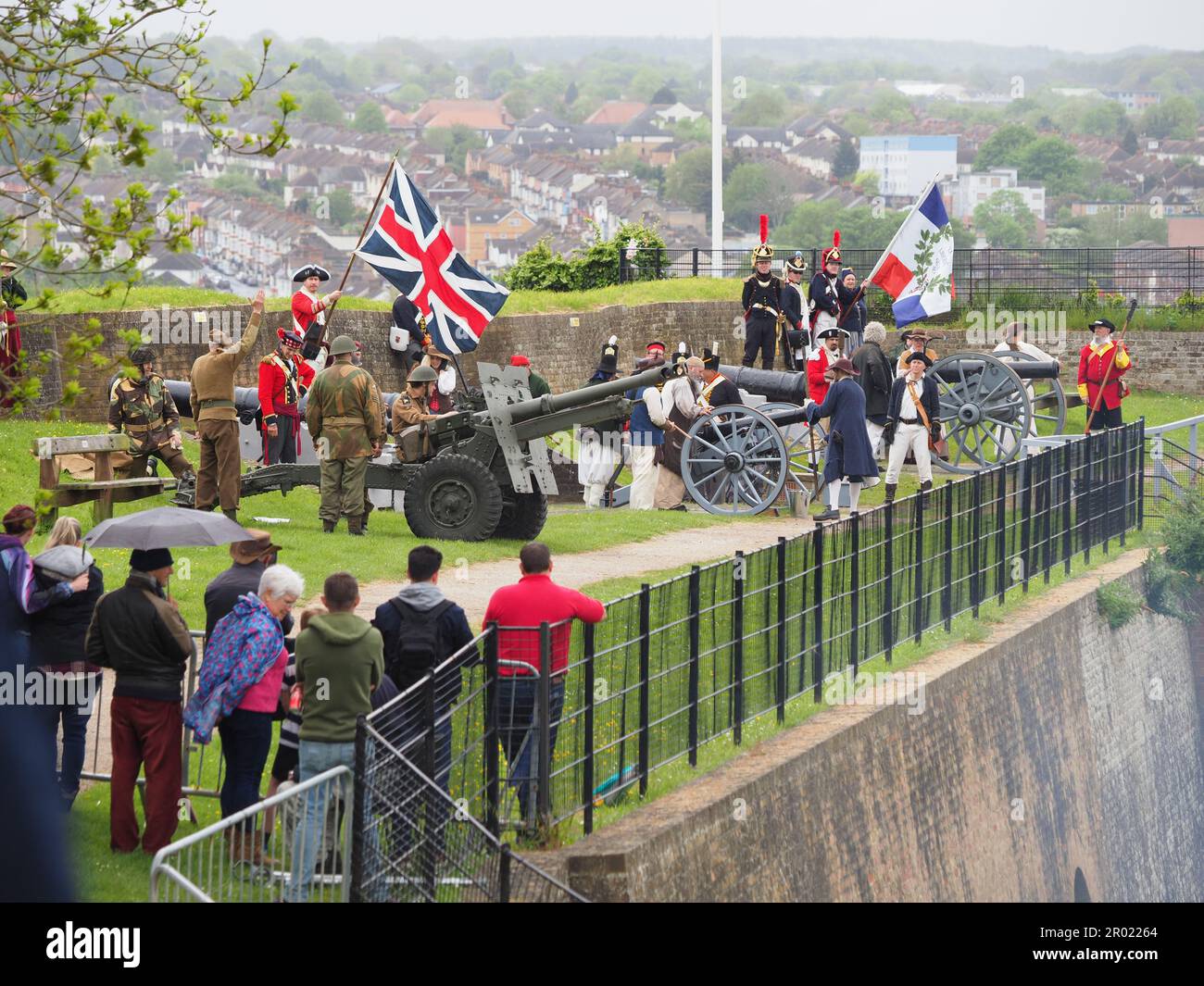 Chatham, Kent, UK. 6th May, 2023. Kings Coronation: Fort Amherst in ...