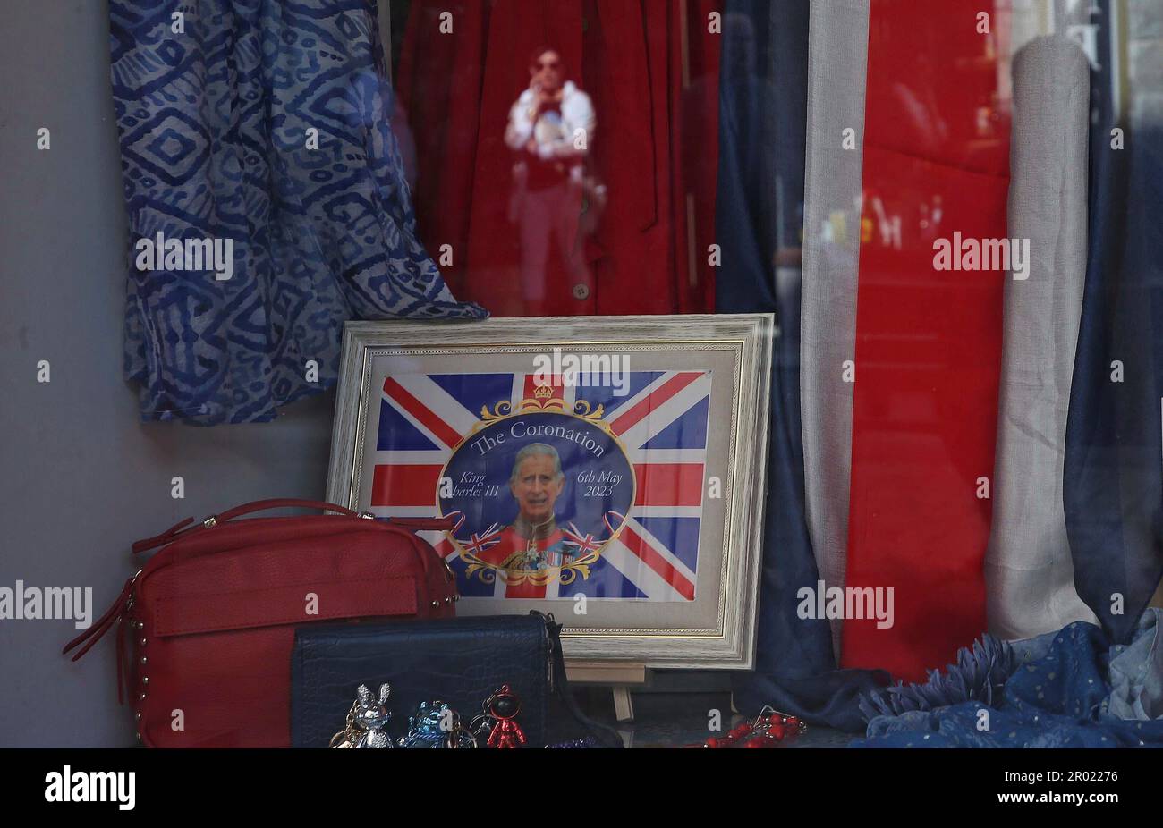 Aspects that presents the streets of Gibraltar on the day of the ...