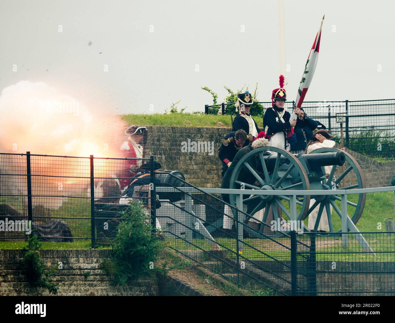 Chatham, Kent, UK. 6th May, 2023. Kings Coronation: Fort Amherst in ...