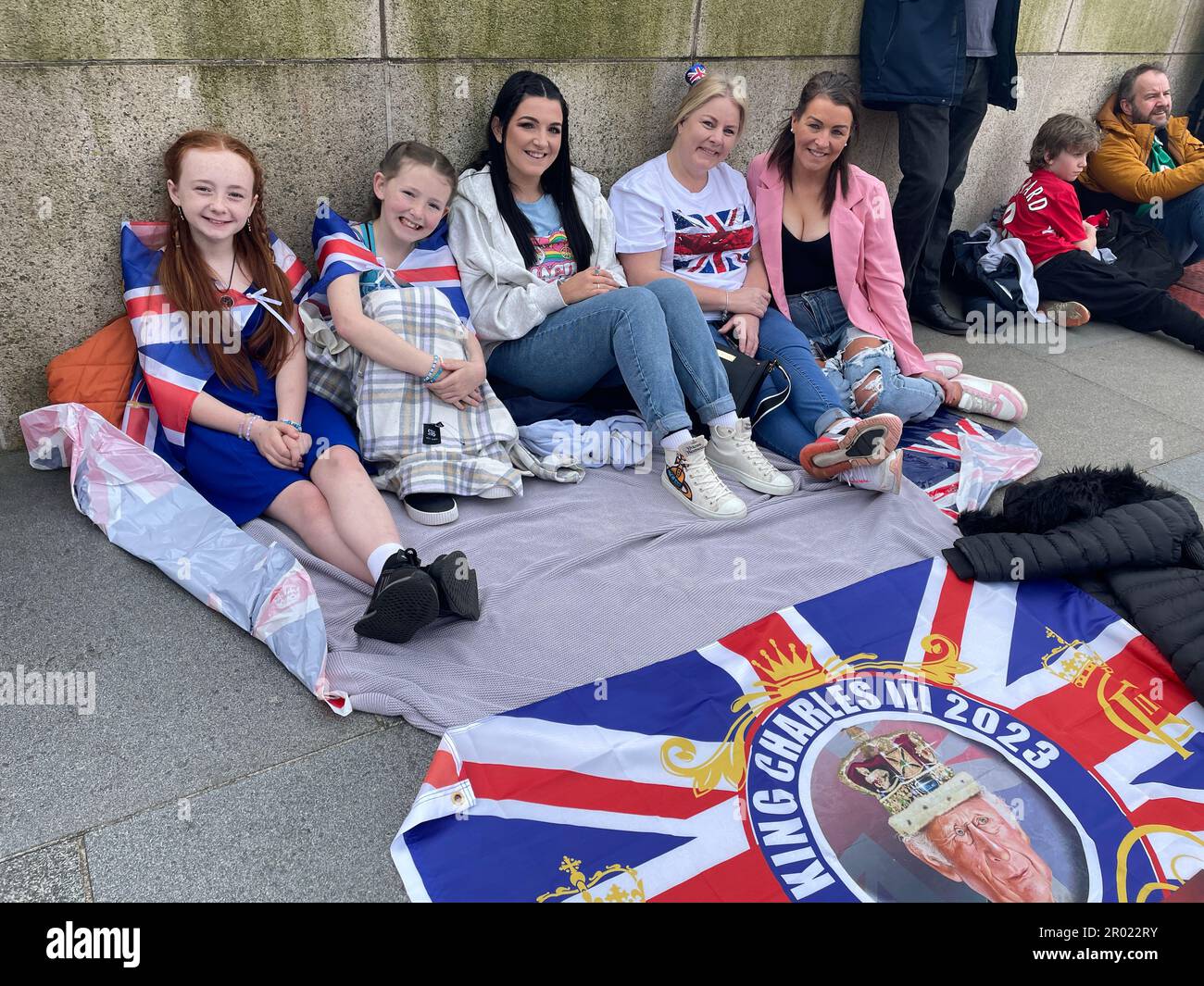 Nancy Griffiths, 11, Phoebe Swanick, 11, Meg Swanick, 31, Vicky Webster ...