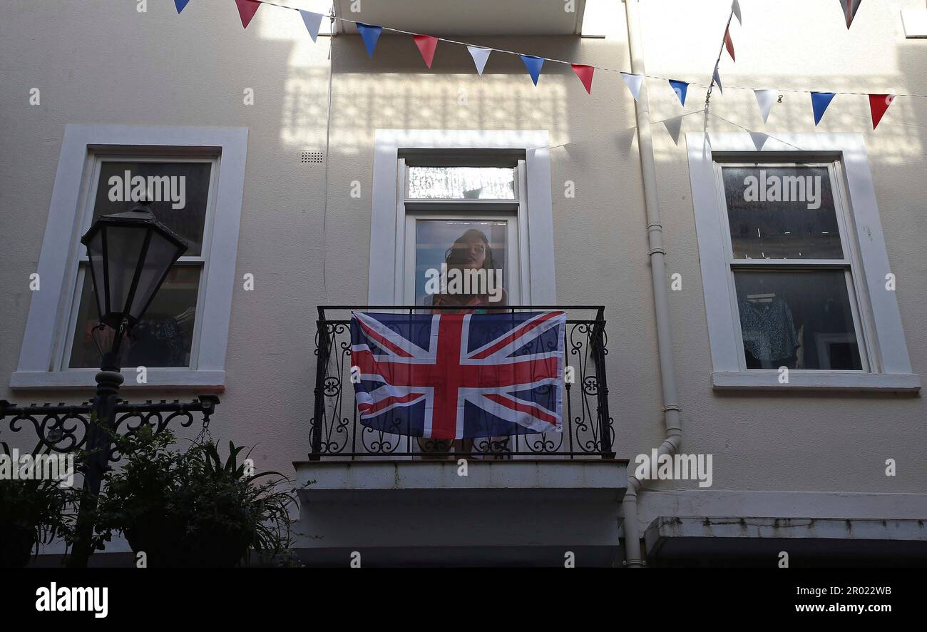 Aspects that presents the streets of Gibraltar on the day of the ...