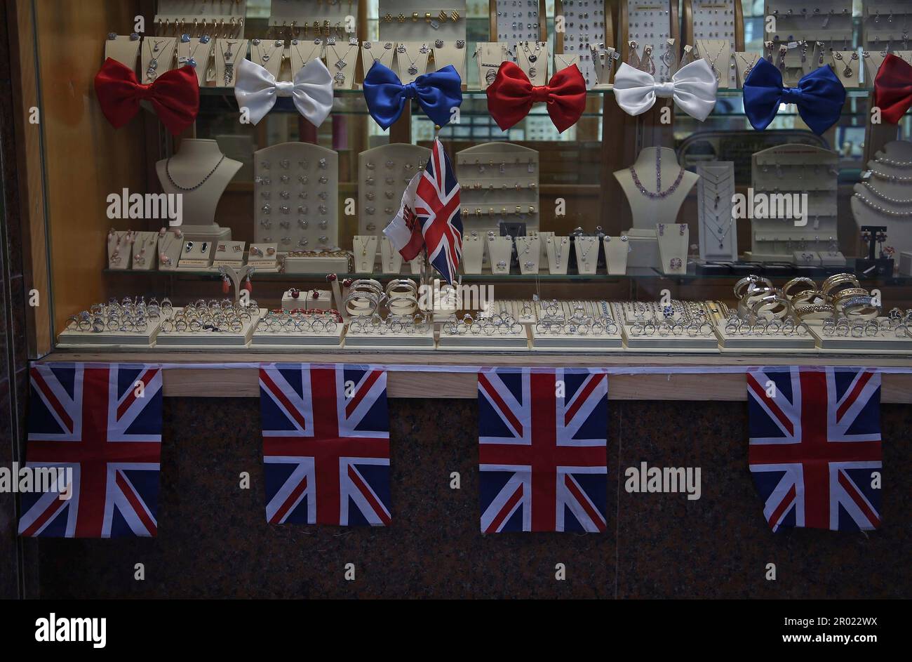 Aspects that presents the streets of Gibraltar on the day of the ...
