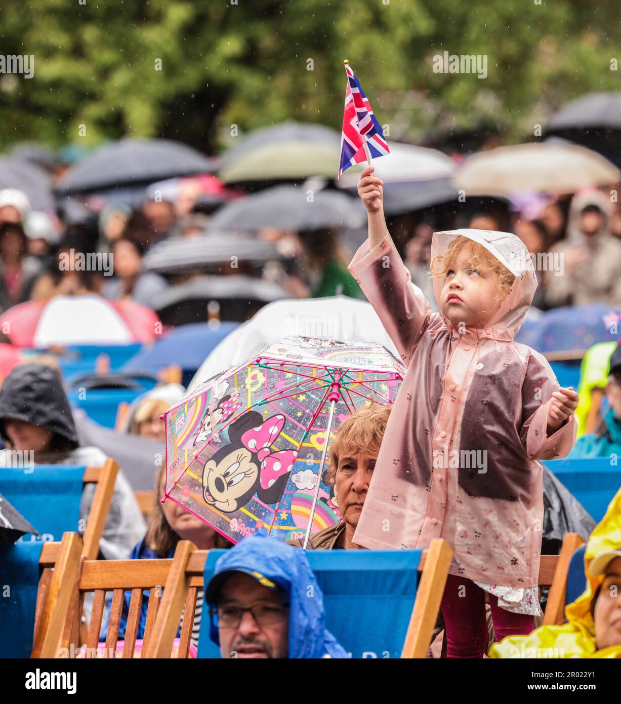 London, UK. 6th May, 2023. Mayfair's Coronation Garden Party in ...