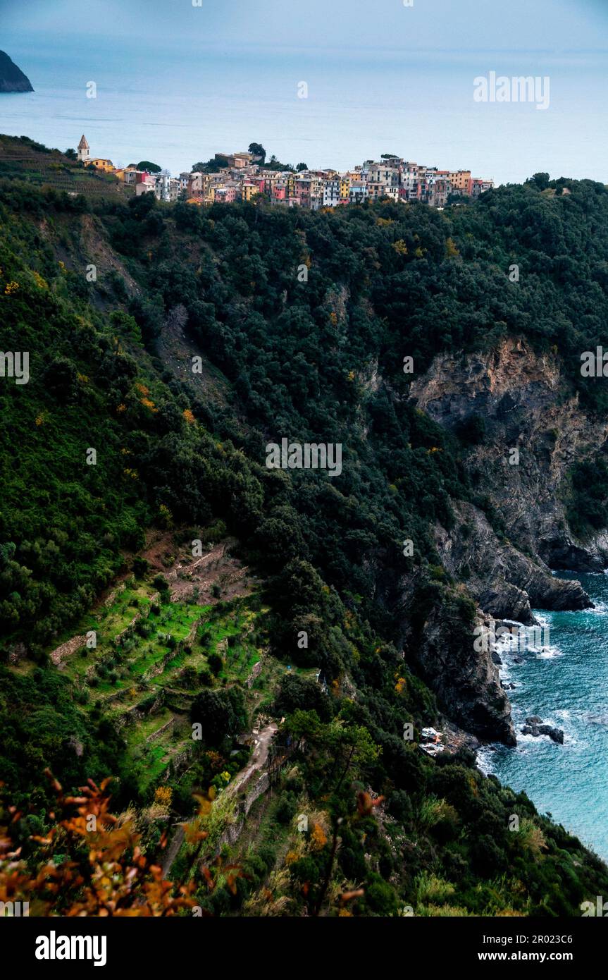 Cinque terra italy trail hi-res stock photography and images - Alamy
