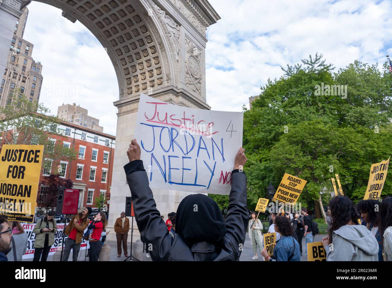 Old lady protest sign hi-res stock photography and images - Alamy