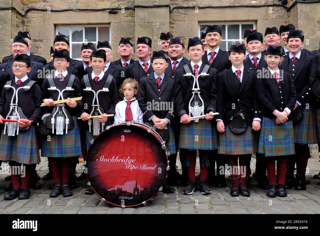 Edinburgh and lothians may day march hi-res stock photography and ...
