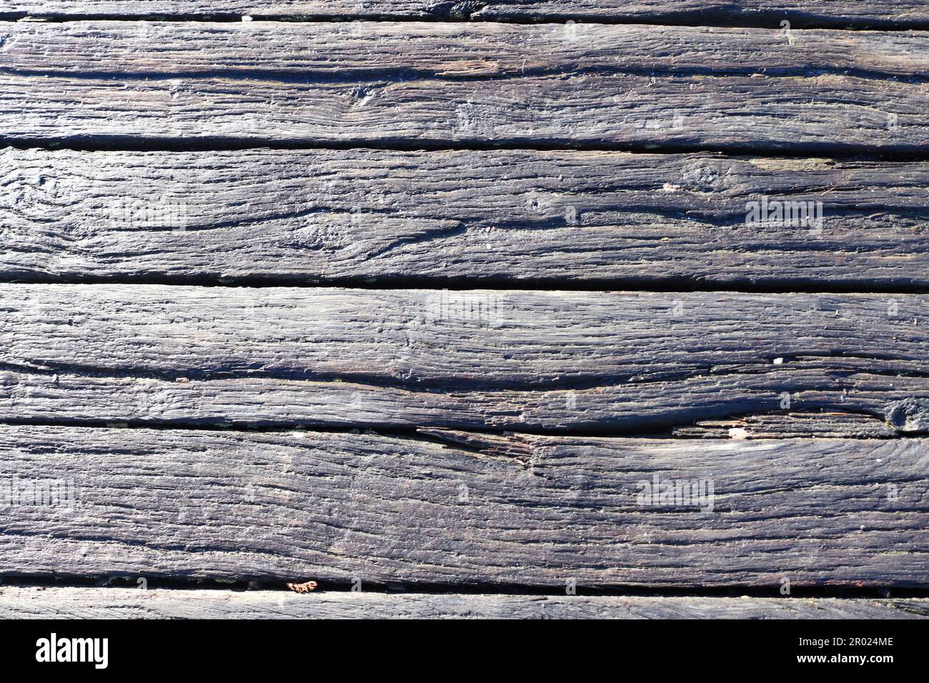 Detailed close up view on different wood surfaces showing planks logs ...