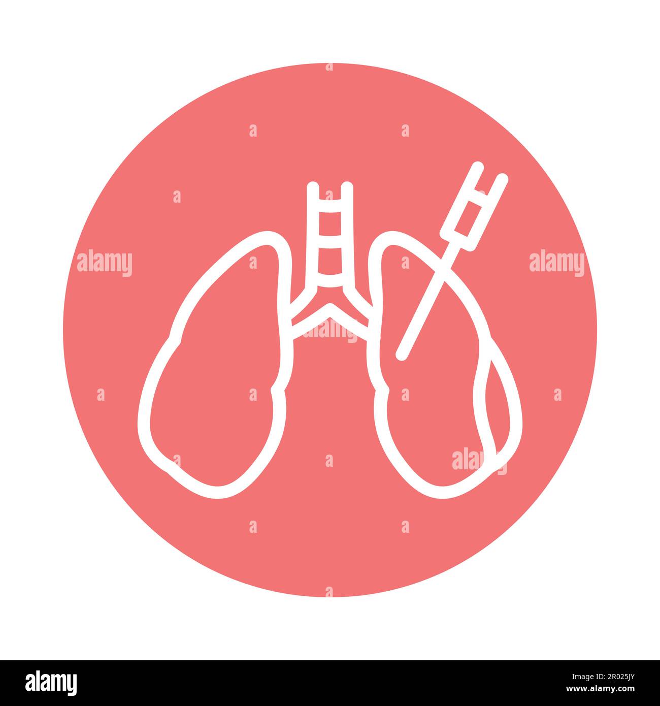 Lung biopsy Stock Vector Images - Alamy