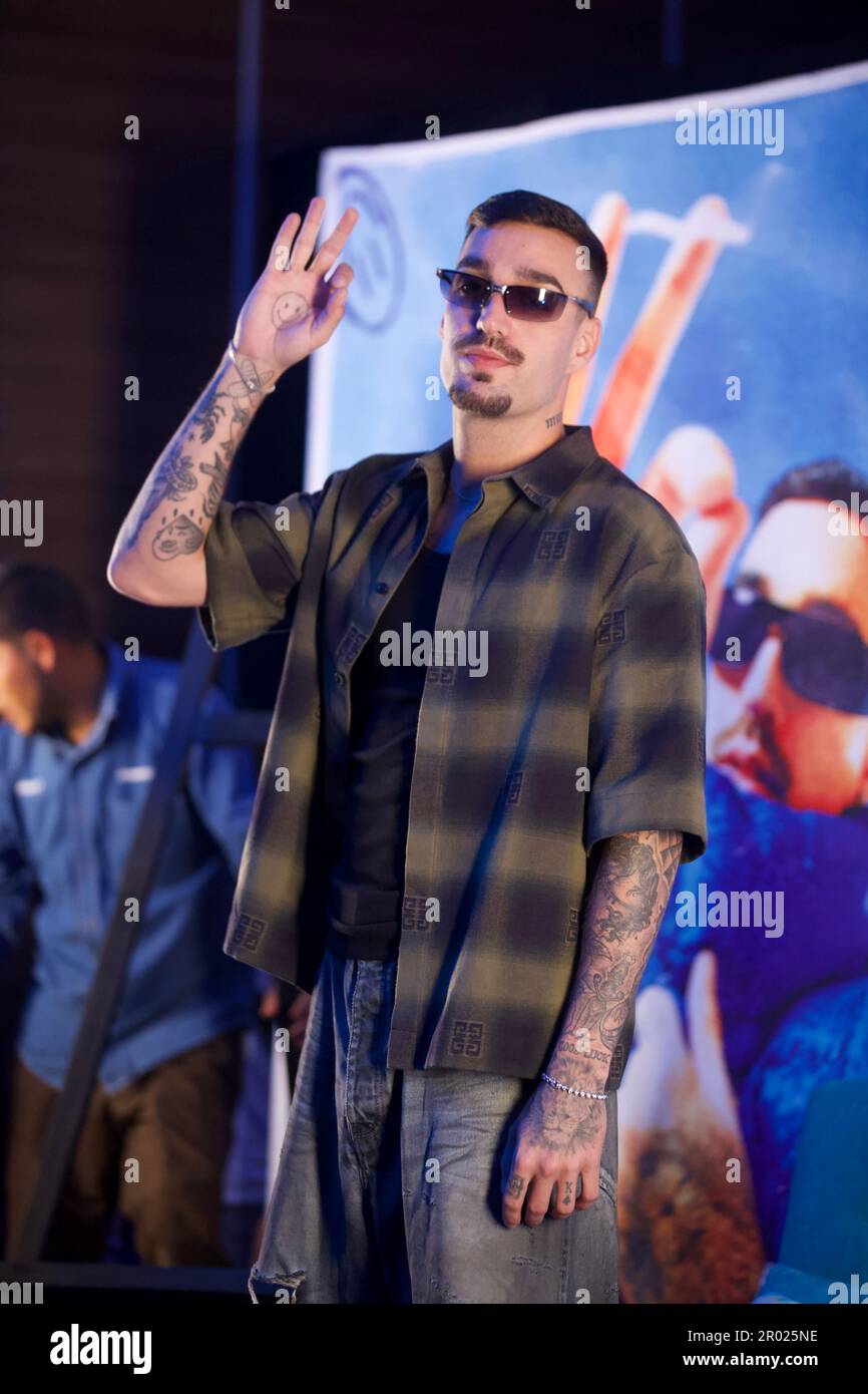 May 5, 2023, Mexico City, Mexico: Spanish hip hop singer, Daniel ...