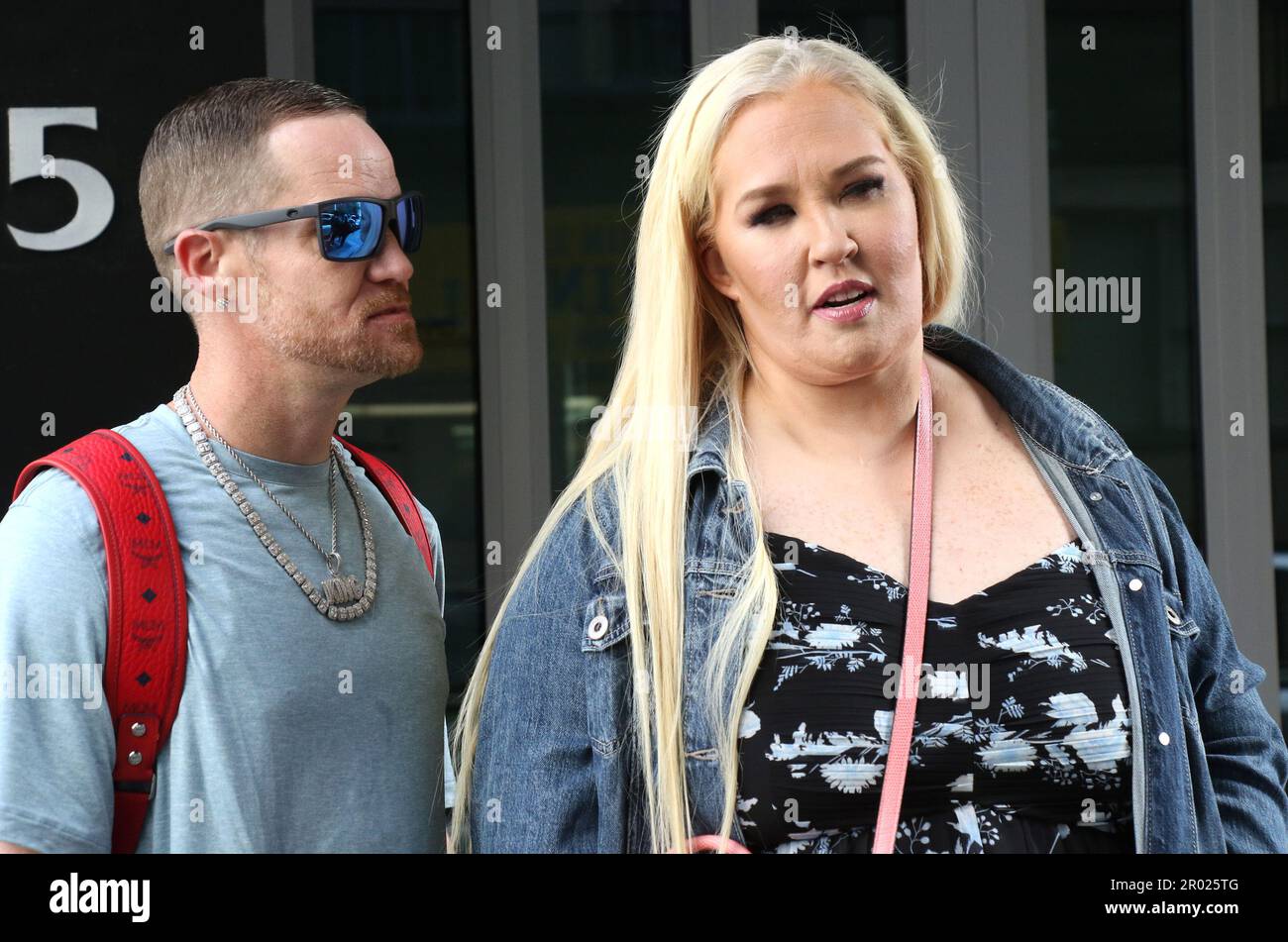 New York, NY, USA. 5th May, 2023. Mama June and Justin Stroud seen at ...