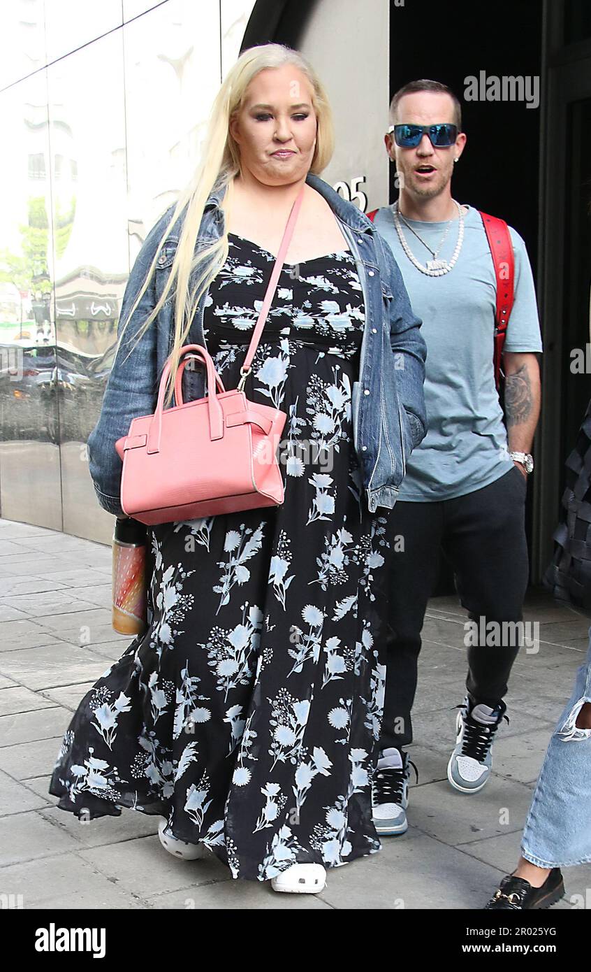 New York, NY, USA. 5th May, 2023. Mama June and Justin Stroud seen at ...