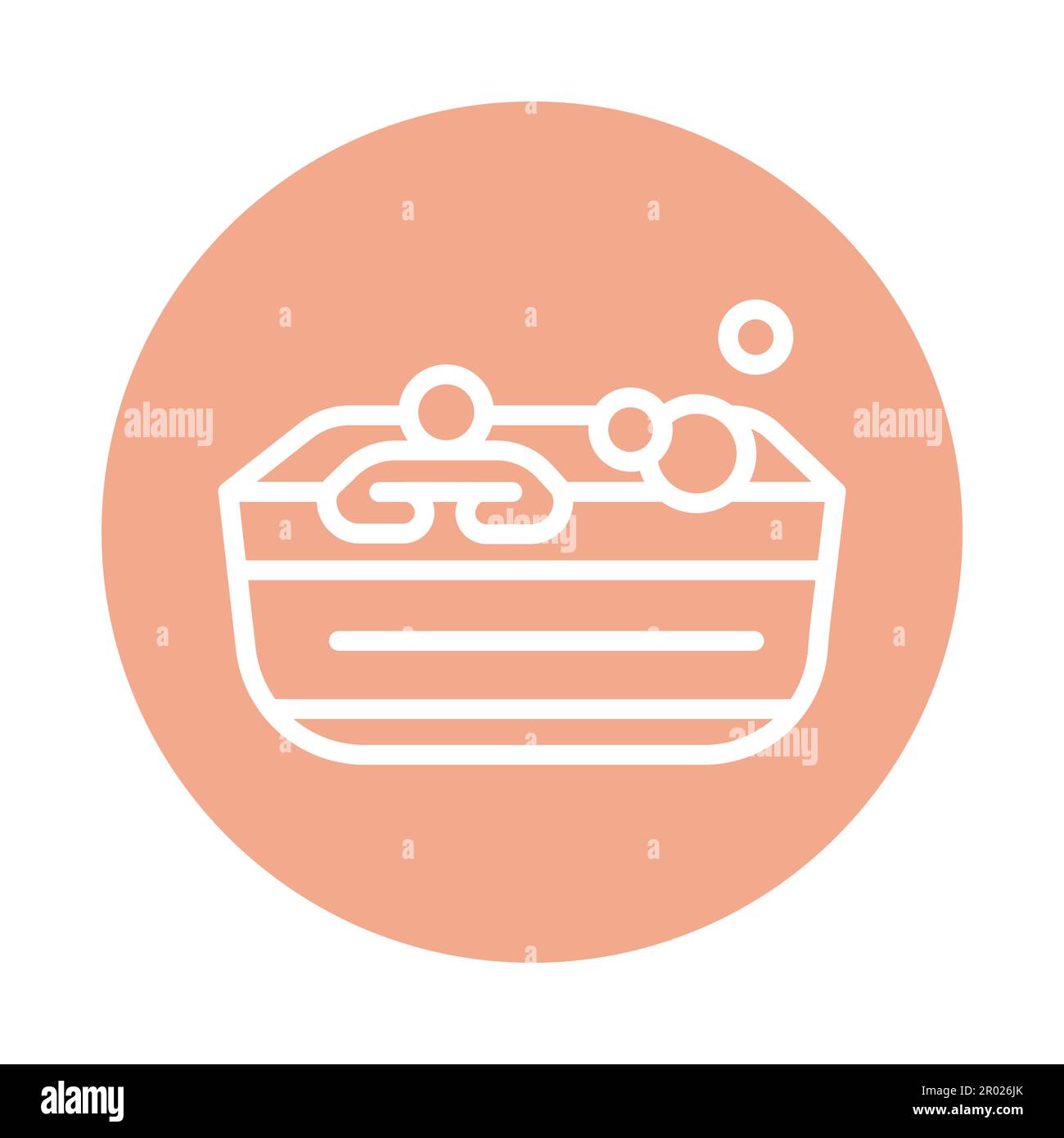 Hydromassage line color icon. Physiotherapy, acupuncture ...