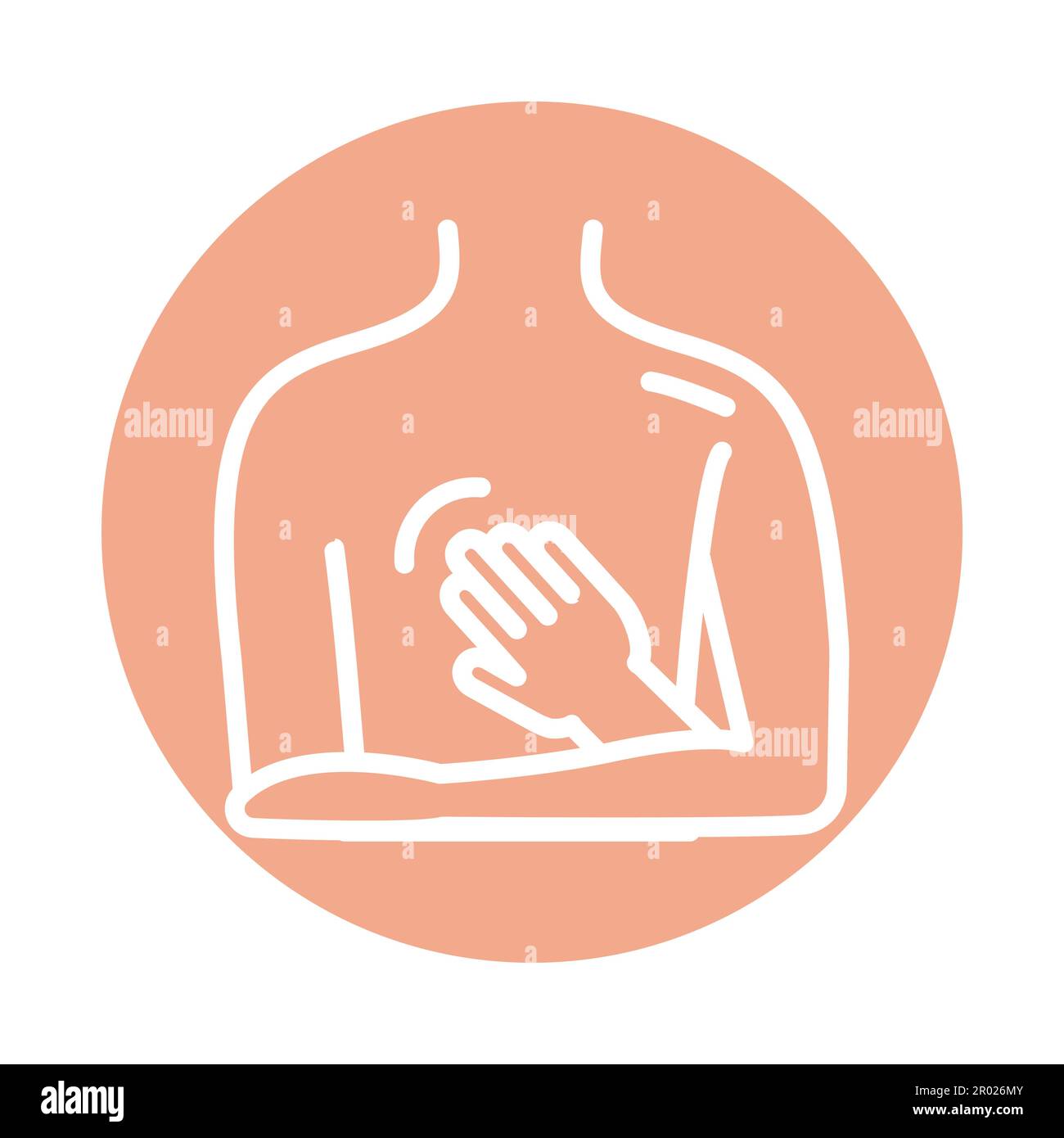 Sports massage line color icon. Physiotherapy, acupuncture ...